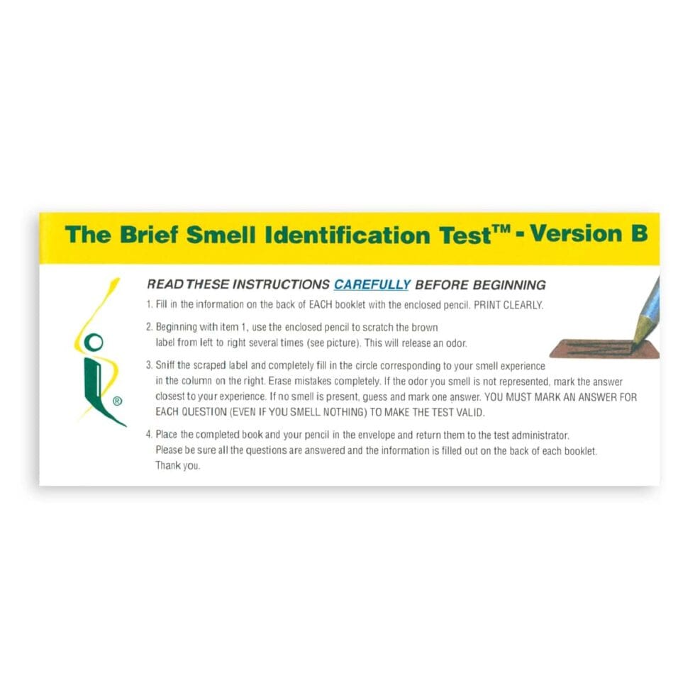 Order Sensonics Smell Tests | Smelltest.eu | MediSense