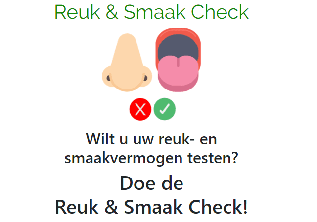 De reuk en smaak check (online test) - MediSense | Smelltest.eu
